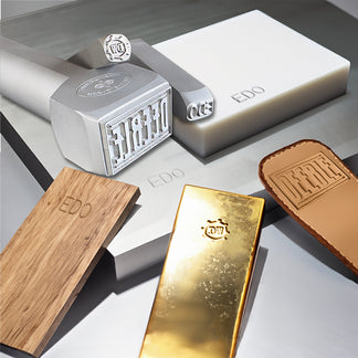 Custom Handheld Steel Stamp For Metals, Wood, Leather, or Plastic ...