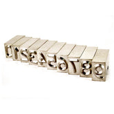 Steel Type Stamps and Holders for Metal – Infinity Stamps Inc.