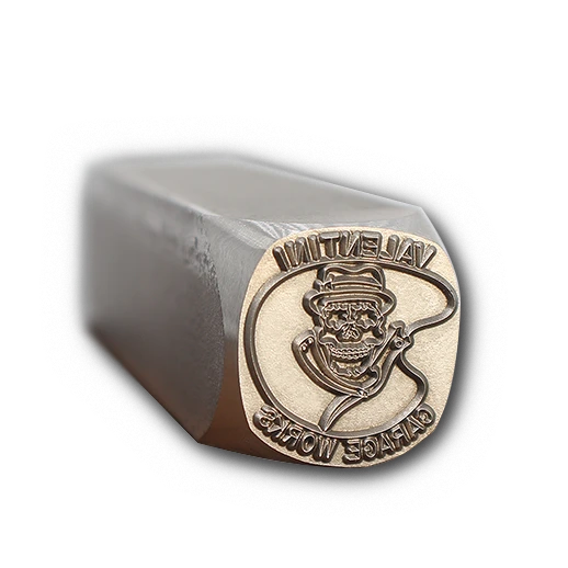 Custom Handheld Steel Stamp For Metals, Wood, Leather, or Plastic ...