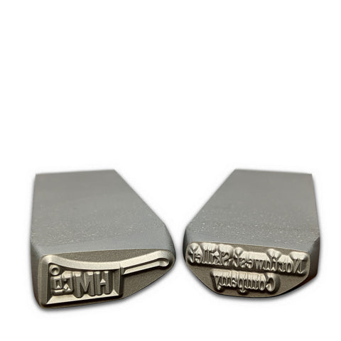 Custom Handheld Steel Stamp For Metals, Wood, Leather, or Plastic ...