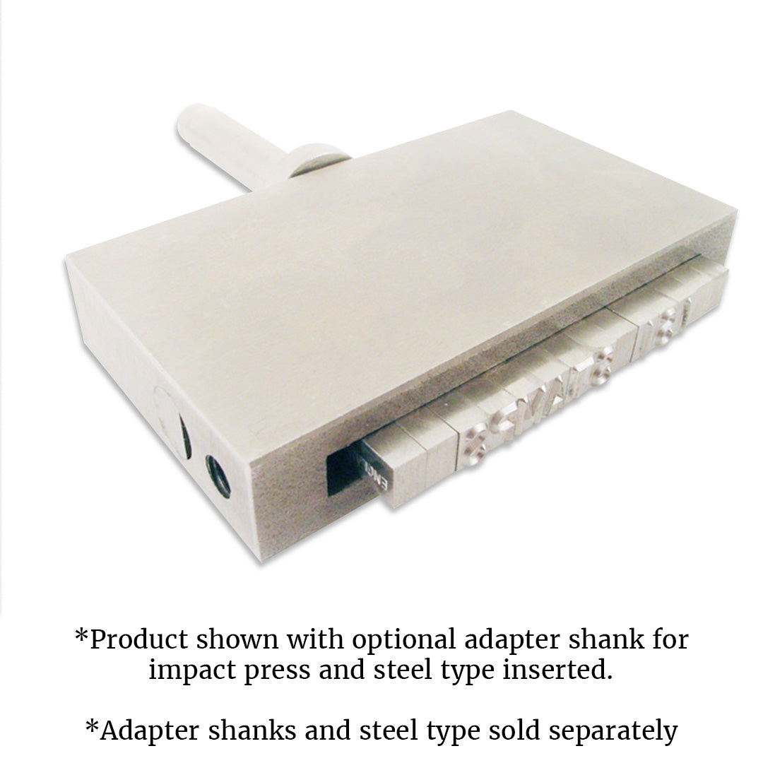 Steel Type Holder for Machines – Infinity Stamps Inc.