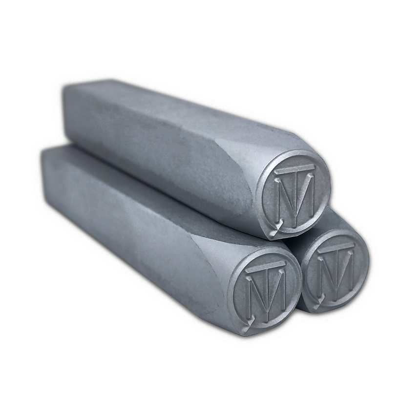 Custom Handheld Steel Stamp For Metals, Wood, Leather, or Plastic ...