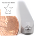 Infinity Stamps, Inc. - Metal Design Stamp - Five Point Star – Infinity ...